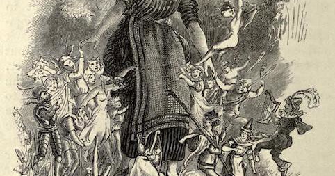 ‘Shui Rhys and the Tylwyth Teg’ by Wirt Sikes from British Goblins ...