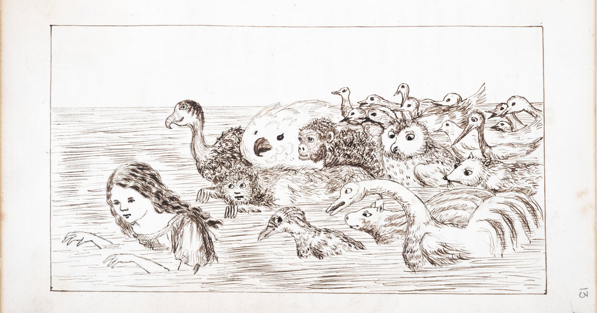 Untitled Image by Lewis Carroll from Alice’s Adventures Under Ground ...