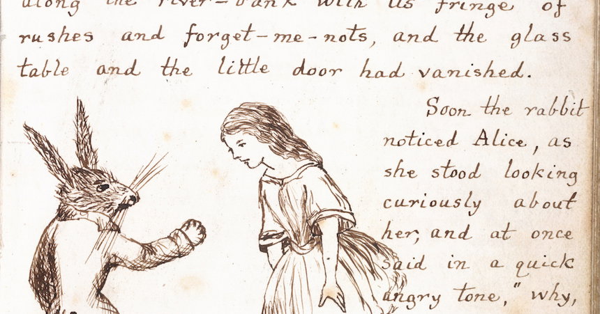 Untitled Image by Lewis Carroll from Alice’s Adventures Under Ground ...