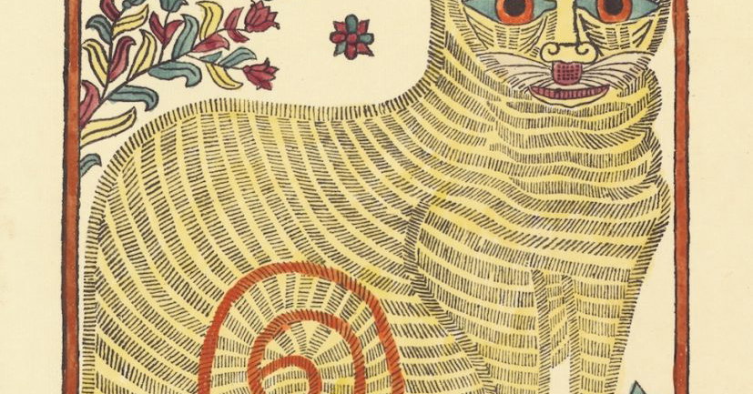 ‘Cat’ by D. A. Rovinskii from D. A. Rovinskii’s Collection of Russian ...