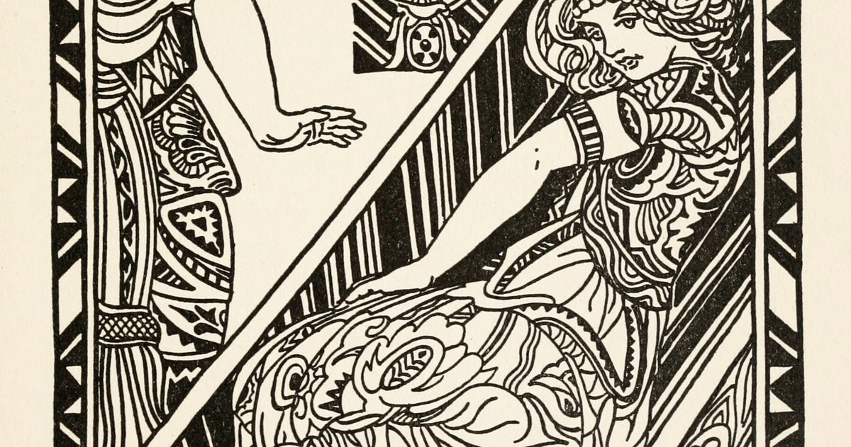 ‘The Chest Opened and the Prince Saw the Beautiful Maiden’ by Jay Van ...