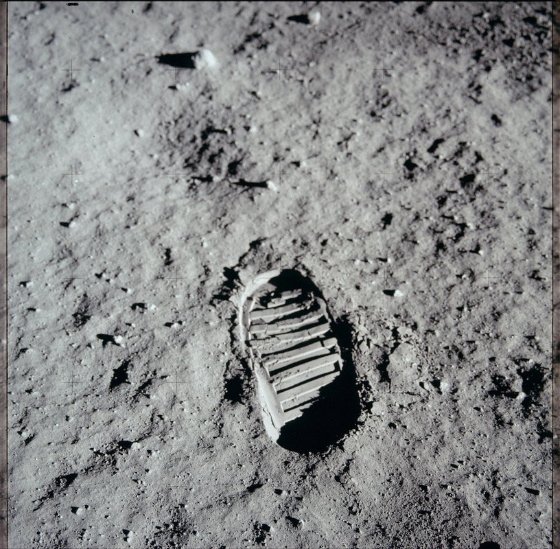 ‘Photo from Apollo 11 mission’ by NASA (1969) | Public Domain Image Archive
