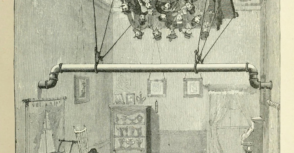 ‘Illusion Produced by a Ride in the Swing’ from Magic: Stage Illusions ...