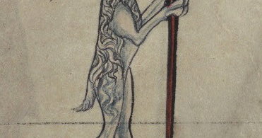 ‘Goat carrying a crucifix’ from Walters Ms. W.102, Book of hours (13th ...