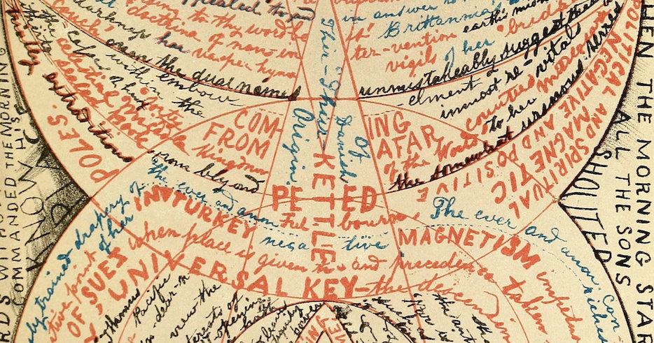 Untitled Image from On the Writing of the Insane (1870) | Public Domain ...
