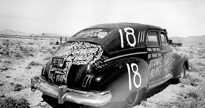 ‘Vehicle no. 18: “This car will go through the atomic blast”’ by ...