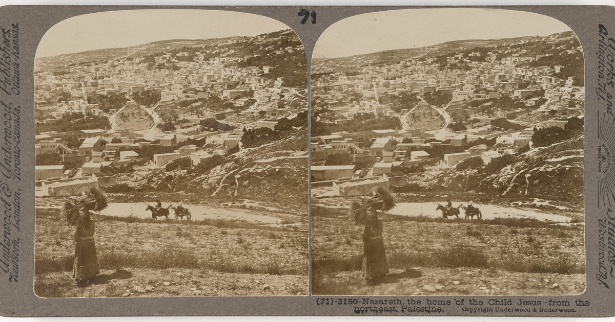 Nazareth (ca. 1900) | Public Domain Image Archive