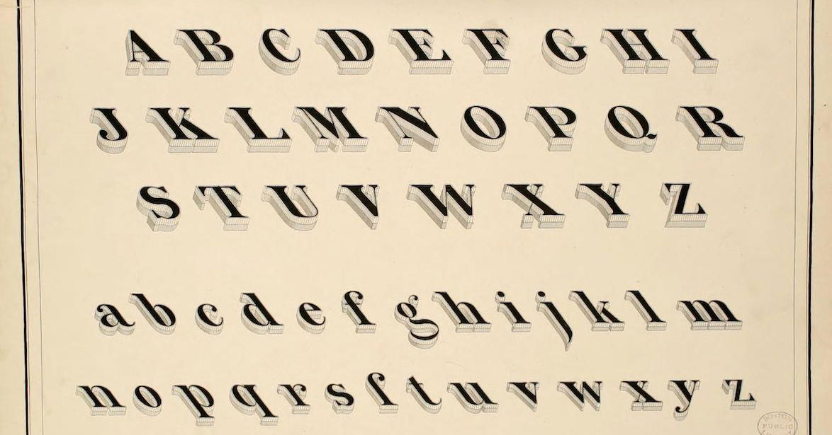 Untitled Image by Joseph-Balthazar Sylvestre from Alphabet-album ...