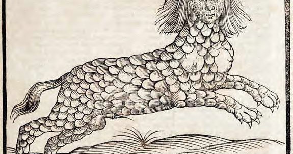 ‘Lamia’ by Edward Topsell from The History of Four-Footed Beasts and ...
