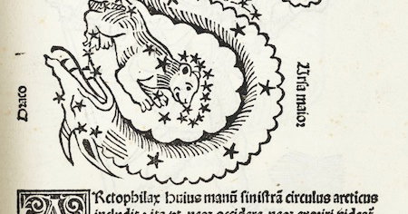 ‘Dragon / Ursa Major / Ursa Minor’ from Clarissimi uiri Hyginii ...