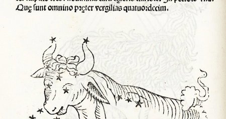 ‘Bull’ from Clarissimi uiri Hyginii Poeticon astronomicon opus ...