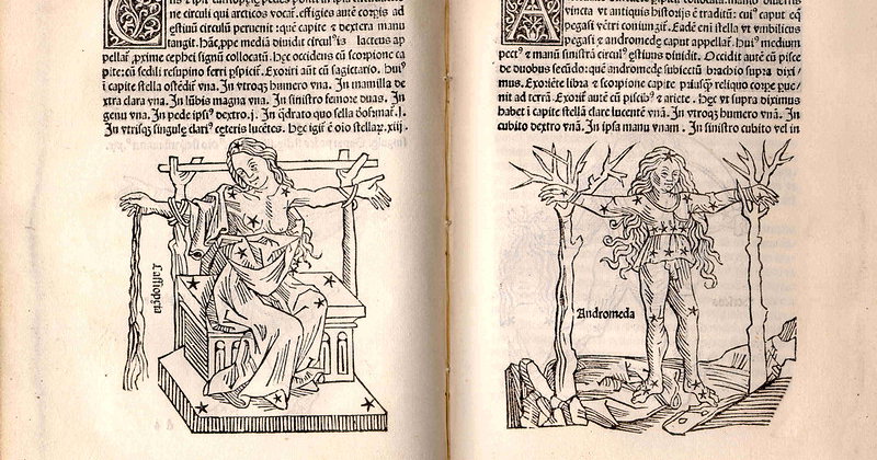 ‘Cassiopea / Andromeda’ from Clarissimi uiri Hyginii Poeticon ...