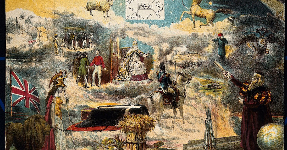 ‘Prophecies of apocalypse’ from Prophetic Messenger / Raphael’s Almanac ...