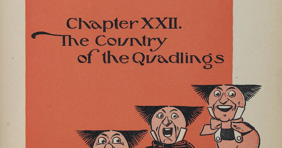 ‘Chapter XXII. The Country of the Quadlings’ by W. W. Denslow from The ...