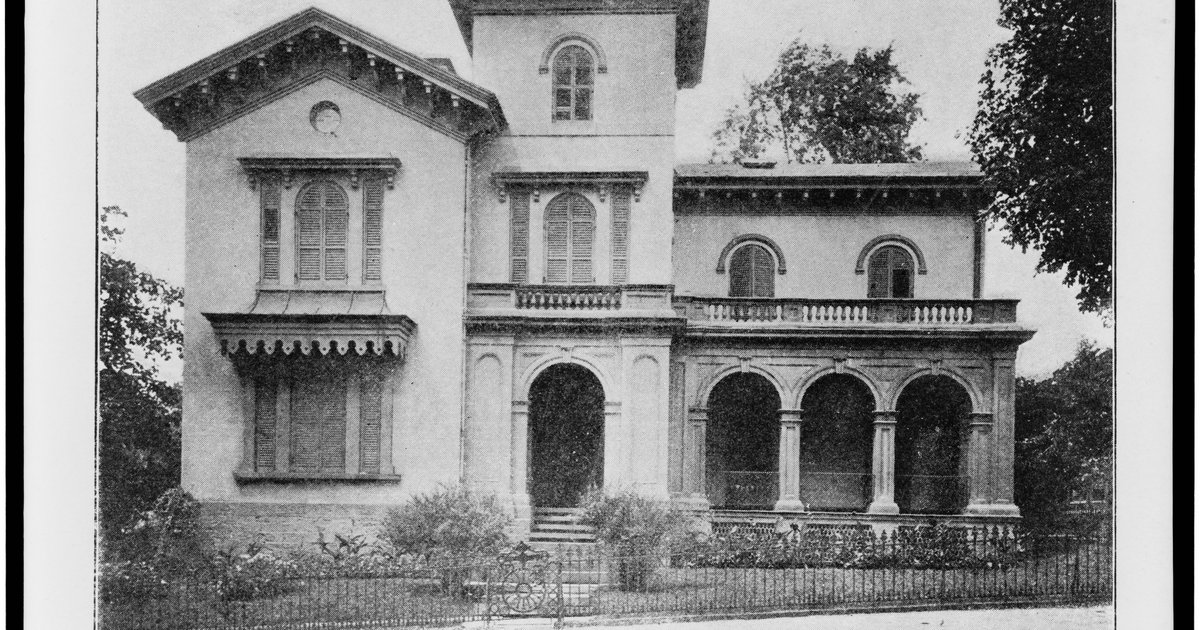 ‘Robert P. Dodge House in Washington, D.C.’ from Every-Day Life in ...
