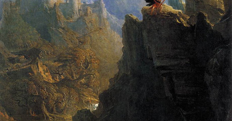 ‘The Bard’ by John Martin (1817) | Public Domain Image Archive