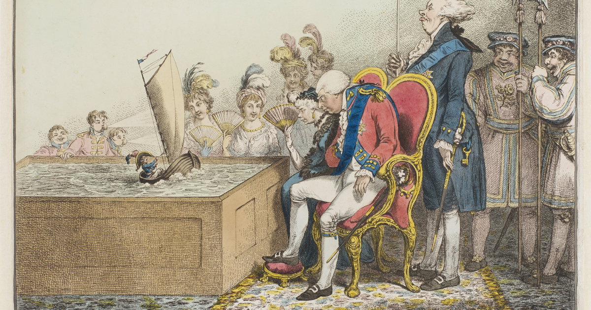 ‘The King of Brobdingnag and Gulliver’ by James Gillray (1804) | Public ...