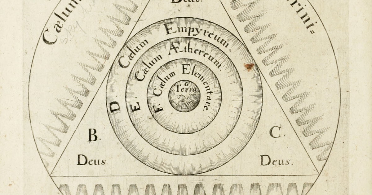 ‘Illustration from the first volume of Robert Fludd's Utriusque Cosmi ...