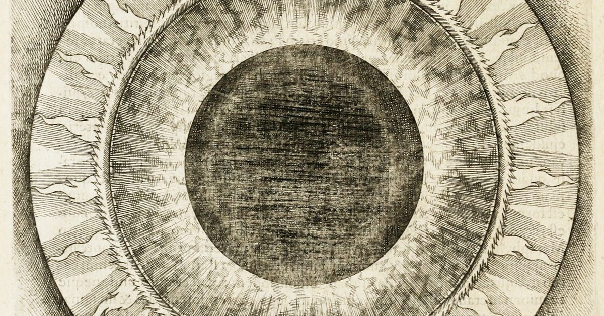 ‘Illustration from the first volume of Robert Fludd's Utriusque Cosmi ...