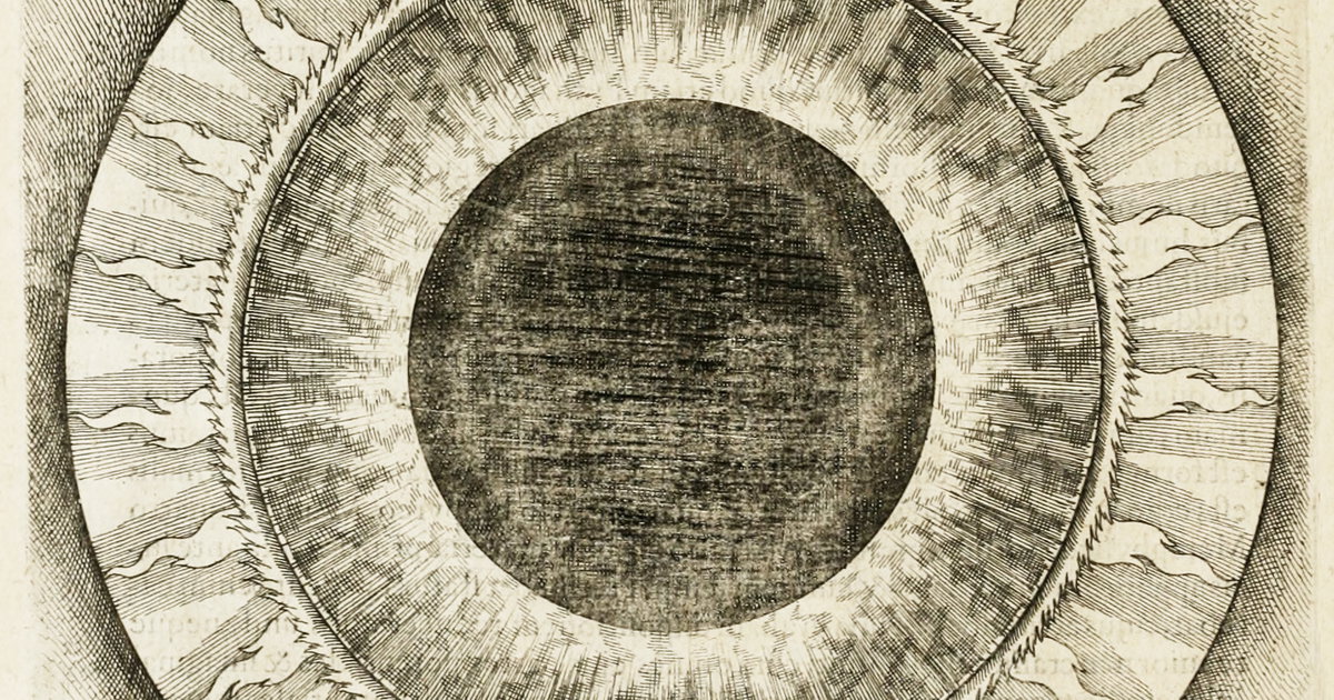 ‘Illustration from the first volume of Robert Fludd's Utriusque Cosmi ...