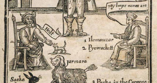 ‘Matthew Hopkins Witch Finder Generall’ from Discovery of Witches (1648 ...