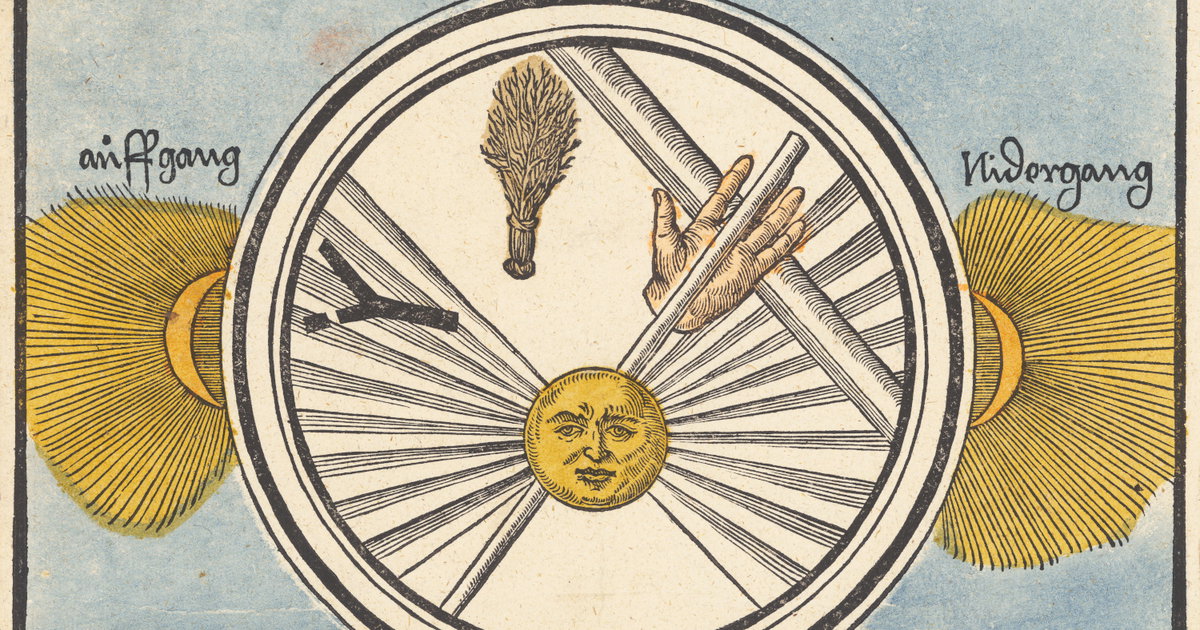 ‘Celestial phenomenon over Marburg, 1571’ by Anonymous (1571) | Public ...