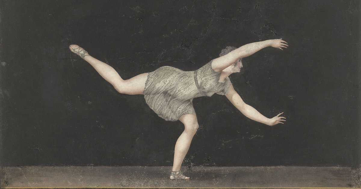 ‘Dancer Annette Köbler, the Pas-de-Shawl Performer 2’ by Bartholomeus ...